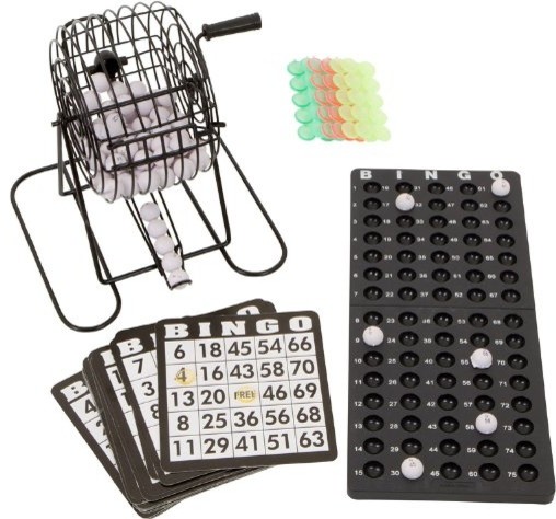 Complete Bingo Game Set - Contemporary - Board Games And Card Games ...