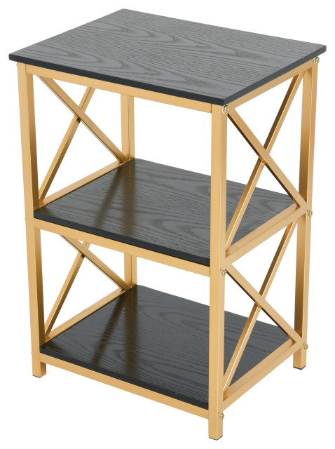 Crossline Side Table - Contemporary - Side Tables And End Tables - by ...