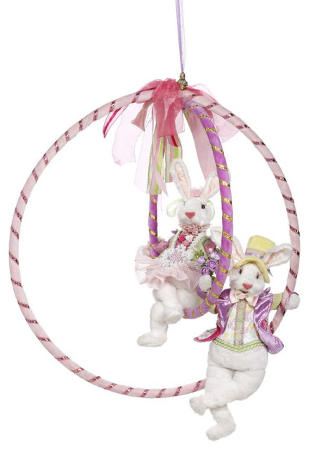 Mark Roberts 2020 Collection Acrobat Rabbits with Rings 27 ...