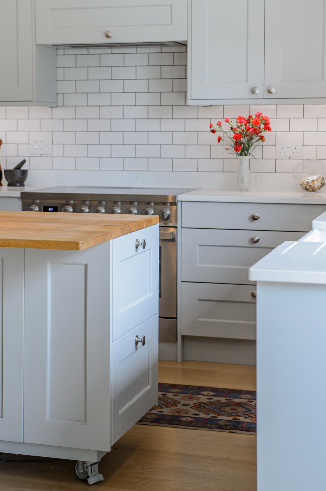 Island Storage - Modern - Kitchen - Cornwall - by Kettle Co. Kitchens ...