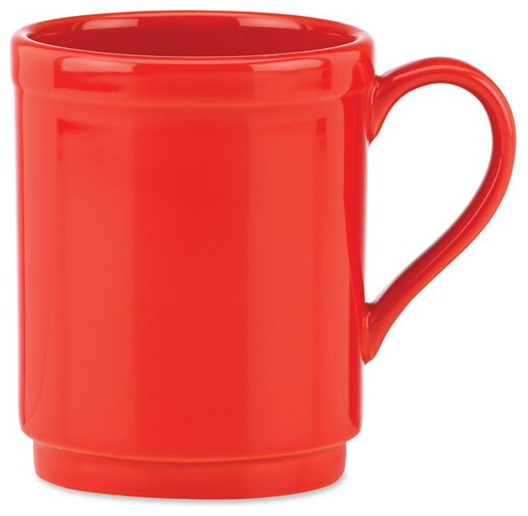 kate spade new york kitchen Red Coffee Mug - Contemporary - Mugs - by ...