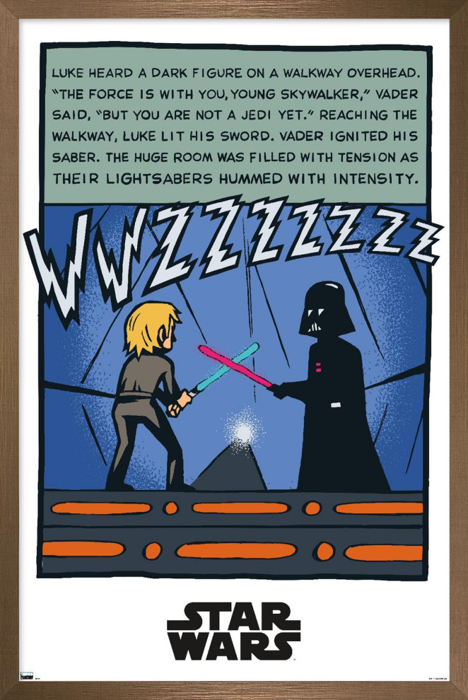 Star Wars: Return of the Jedi - Dual Panel, 22.375" x 34 ...