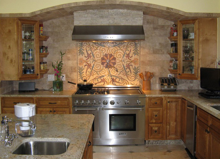Mocha Kitchen Cabinets Home design - Traditional - Kitchen - Columbus ...