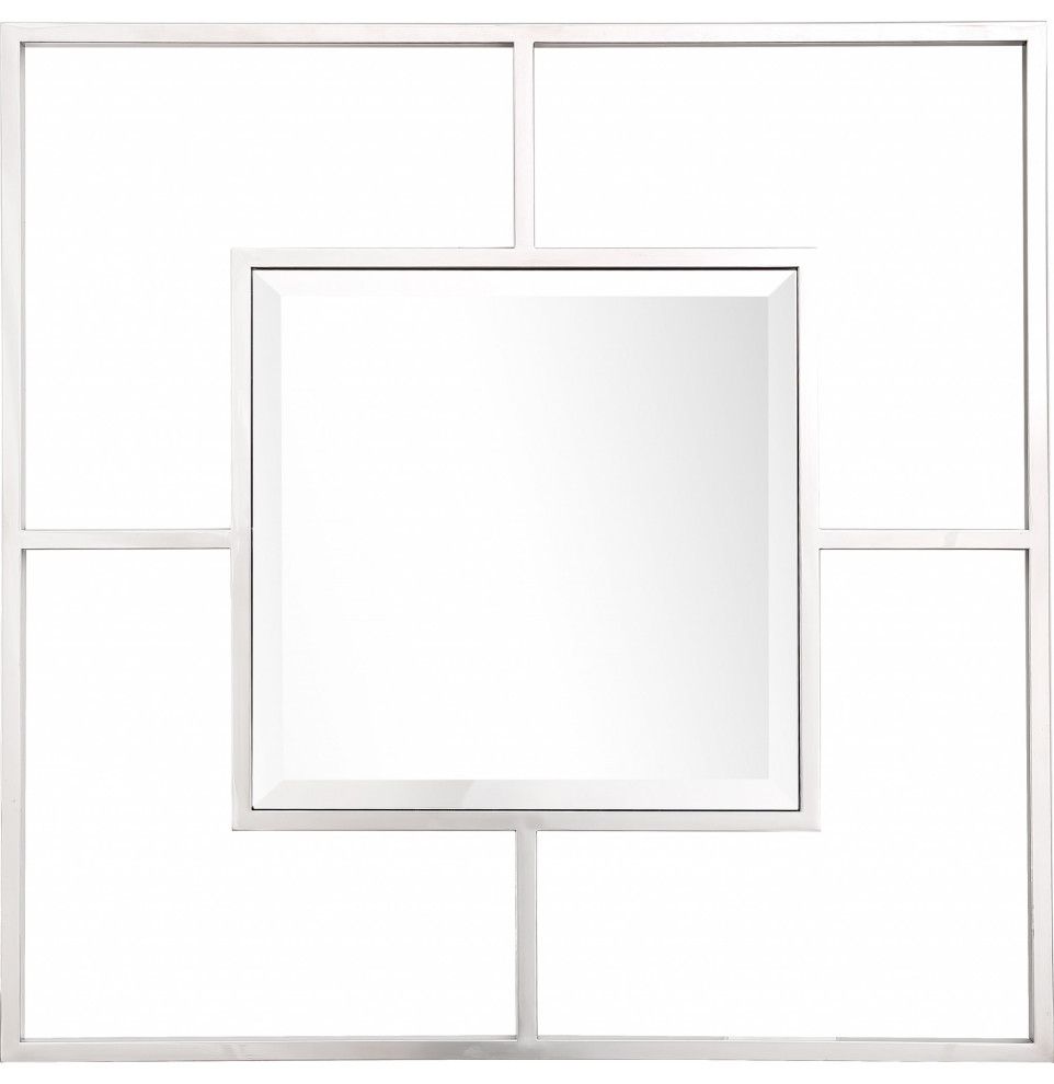 Sqaure on Square Wall Mirror - Contemporary - Bathroom Mirrors - by ...
