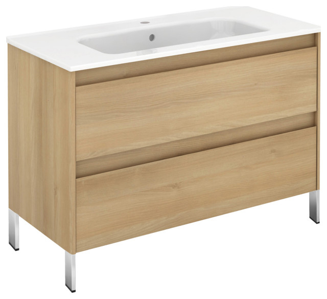 WS Bath Collections Ambra 100F Ambra 40" - Contemporary - Bathroom ...