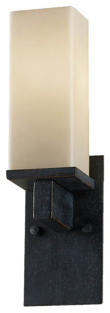 Murray Feiss WB1521AF Madera 1 Bulb Antique Forged Iron Wall ...