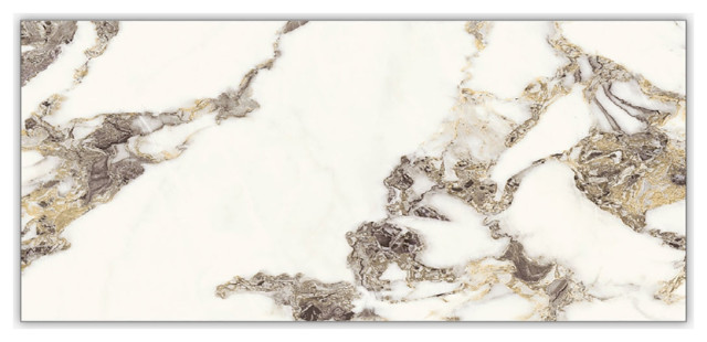 Hermoso Belleza Eterna Glossy 10x22 Porcelain Tile, 10x22 ...