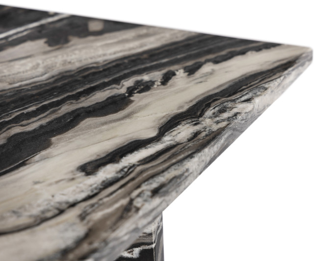 Verona Marble Coffee Table - Contemporary - Side Tables And End Tables ...