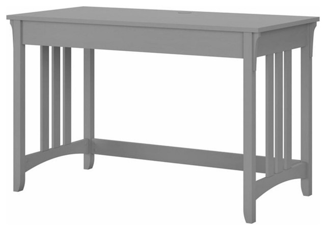 Salinas 48W Writing Desk in Cape Cod Gray - Engineered Wood ...