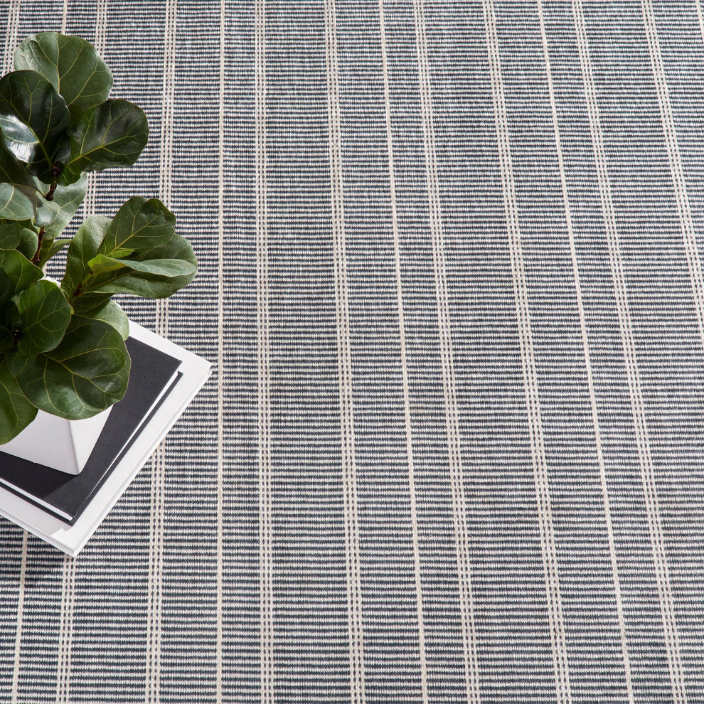 Samson Black Machine Washable Rug, 2x3 - Contemporary - Area Rugs - by ...