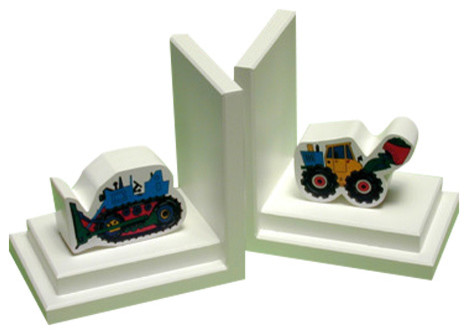 Construction Bookends - Eclectic - Bookends - by OneWorld | Houzz