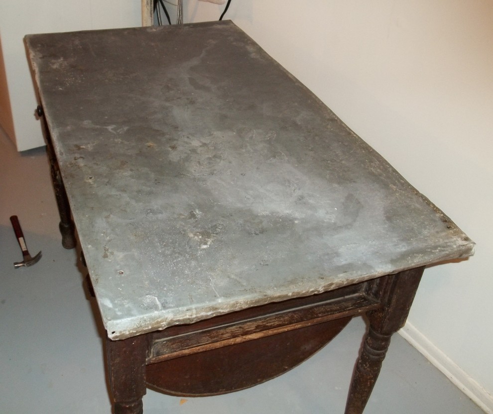 Anybody got any zinc sheet remnants?