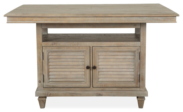 Rectangular Counter Table - French Country - Indoor Pub And Bistro ...
