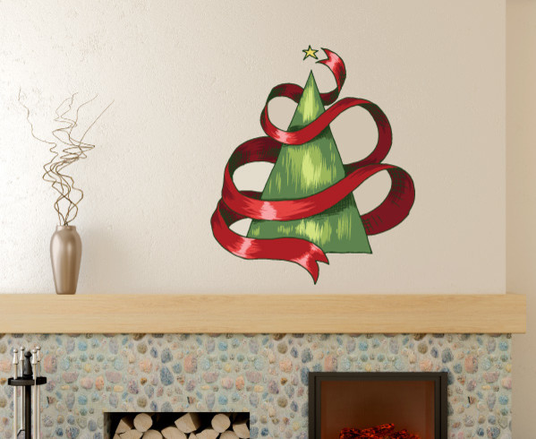 Vinyl Christmas Tree