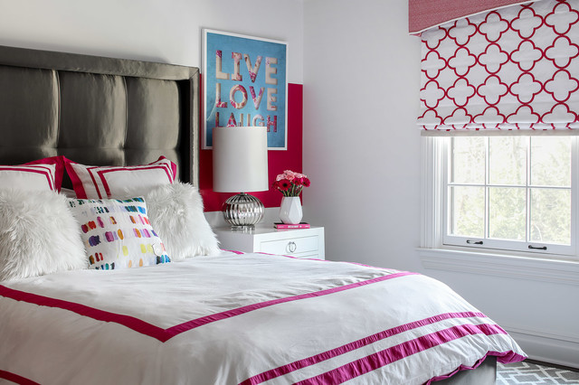3 Girls’ Bedrooms in 3 Bold Color Palettes