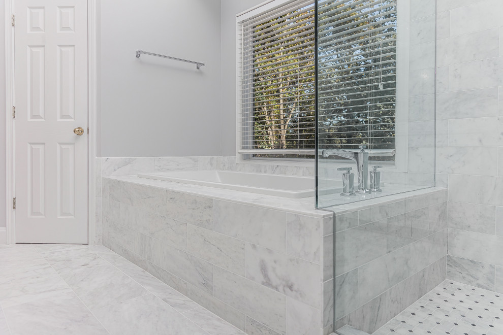 SHADOW STORM + MARBLE MASTER BATHROOM - Contemporary - Bathroom ...
