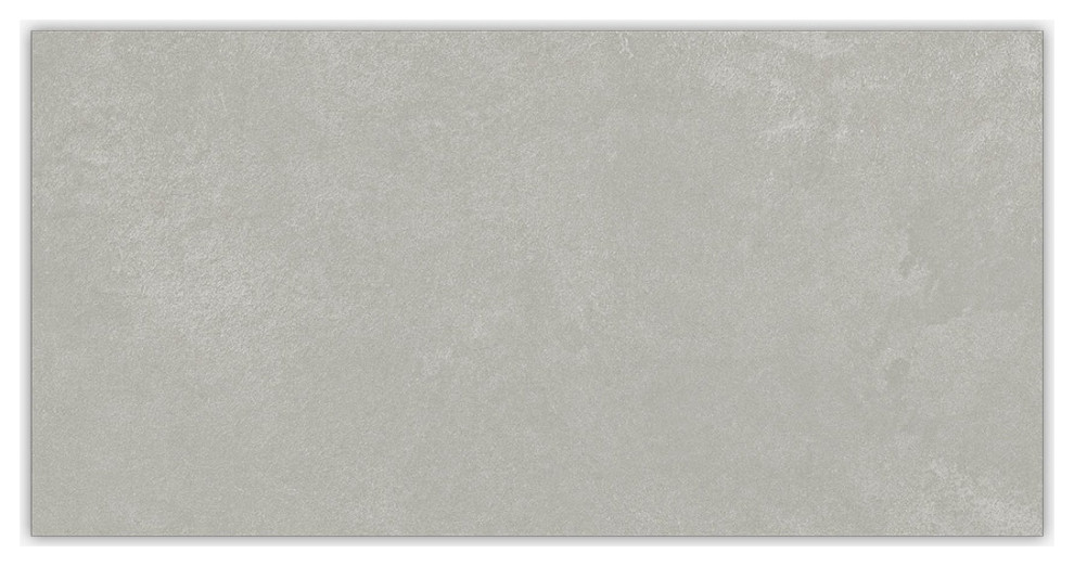 Basico Gris Matte 12x24 Porcelain Tile, 12x24 - Contemporary - Wall And ...