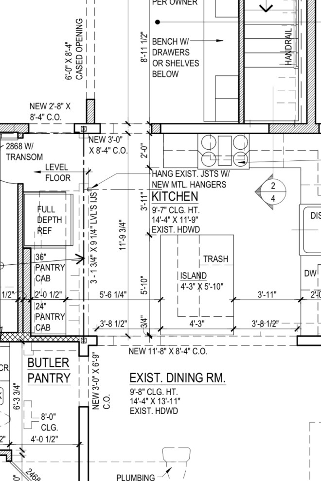 No Counter Space Next To Fridge 