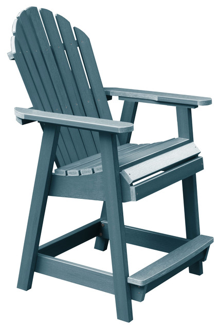 Hamilton Counter Height Deck Chair - Contemporary - Outdoor Bar Stools ...