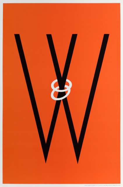 The Letter W, Pierre Mendell, 35x23 - Contemporary - Fine Art Prints ...