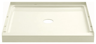 Sterling Guard+ Vikrell Center Shower Receptor, Biscuit - Shower Pans ...