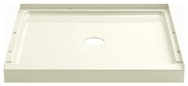 Sterling Guard+ Vikrell Center Shower Receptor, Biscuit - Shower Pans ...
