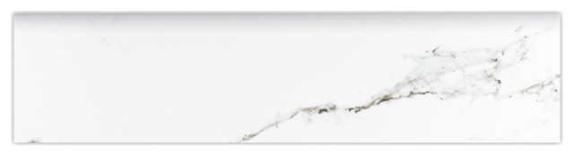 Timeless Battiscopa Calacatta Ceramic Wall Tile Trim - Wall And Floor ...