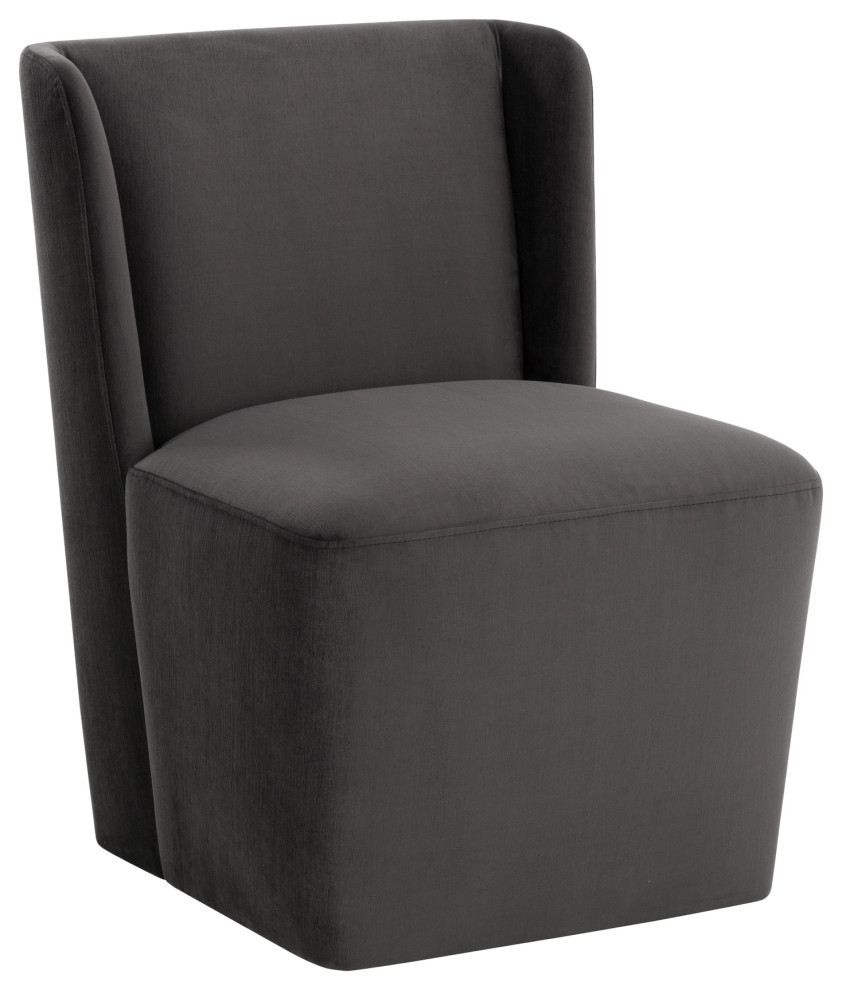 Amita Wheeled Dining Chair - Transitional - Dining Chairs - by Sunpan ...