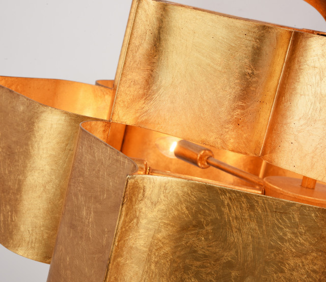 Metal 3-Tier Light Fixture - Contemporary - Pendant Lighting - by ...