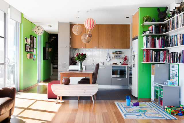 My Houzz: Big Kids and Little Kids in a Comic Book Home | Houzz AU