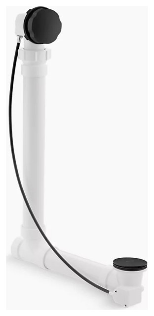 Kohler 7213-BL Clearflo 1-1/2" Tub Drain Kit With Overflow and PVC ...