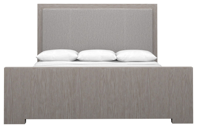 Bernhardt Trianon Queen Panel Bed, Gris Wood Finish, Queen - Transitional - Platform Beds - by ...