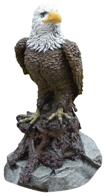 SVJ Creative Designs - SVJ Concrete Eagle Statue in Detail Painted ...