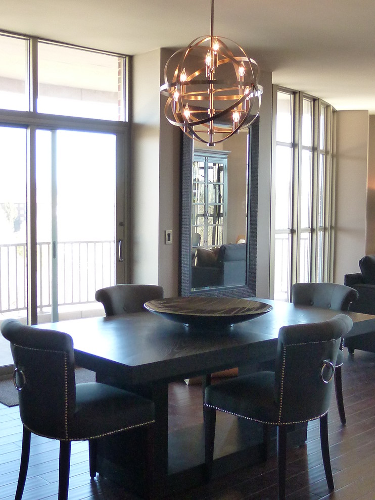 Condo Dining Area - Modern - Dining Room - Chicago - by Jamie Crose ...