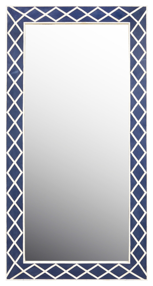 Navy Blue Floor Mirror - Floor Mirrors - by Pulaski Furniture | Houzz