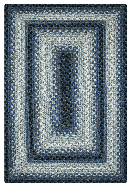Homespice Decor Juniper Indoor/Outdoor Braided Rug (Rectangle), 8' x 10 ...