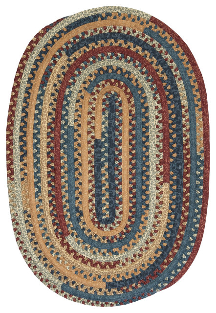 Colonial Mills Market Mix Oval Mm02 Summer Area Rugs, 4x6 Oval ...