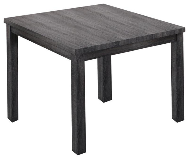 Best Master Solid Wood Counter Height Table in Antique Gray ...