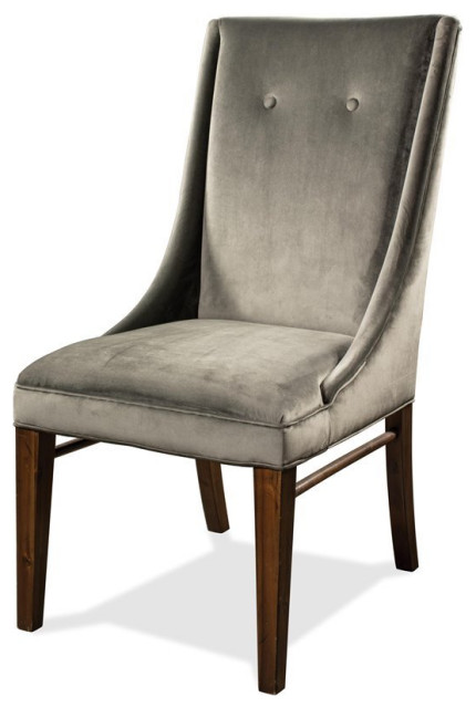 Riverside Furniture Mix-n-match Velvet Upholstered Dining Side Chair ...