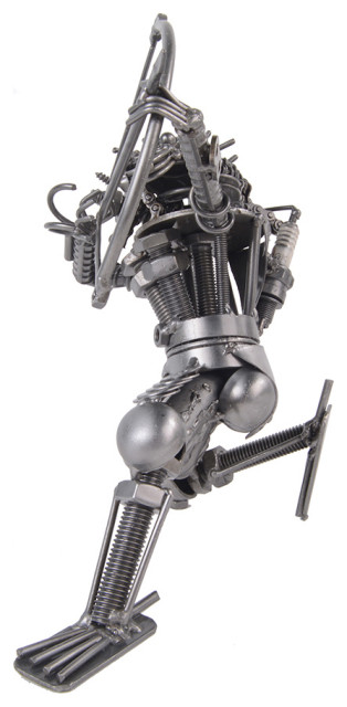 Metal Predator With Bow and Arrow Pose 2 - Industrial - Decorative ...