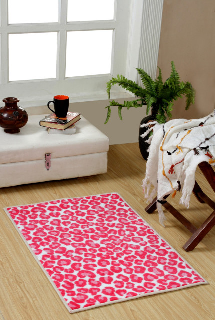 Cheetah Hang Loose Area Rug for Dining Room, Made In USA, 3' x 4 ...