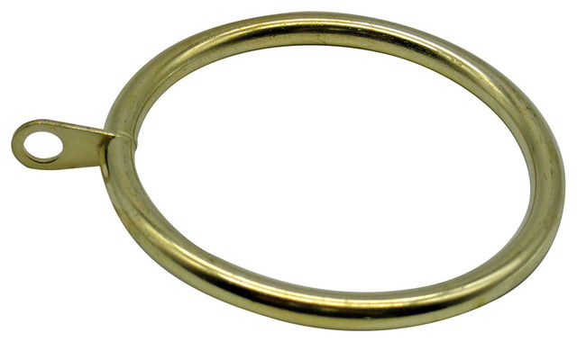 Metal Rings with Eyelet Set of 20, 1" Dia - Traditional - Shower ...