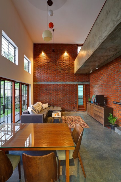 Den Exposed Brick