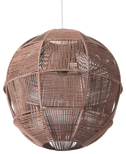Florence Ceiling Lamp Brown - Beach Style - Pendant Lighting - by ...
