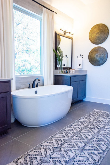 Minimal Modern Ranch - Bathroom - Kansas City - by Sara Svehla Interior ...