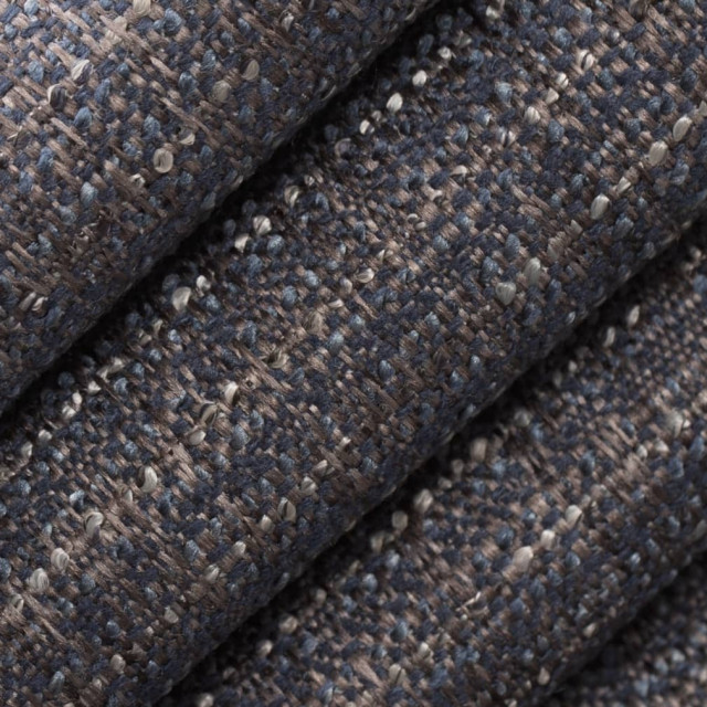 Blue Performance Textured Tweed Upholstery Fabric by the Yard, By The ...