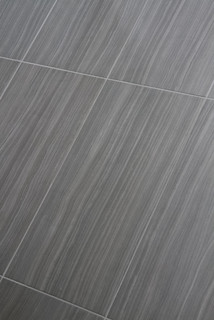 Strand by Campogalliano - linear stone look tile shower - Contemporary ...