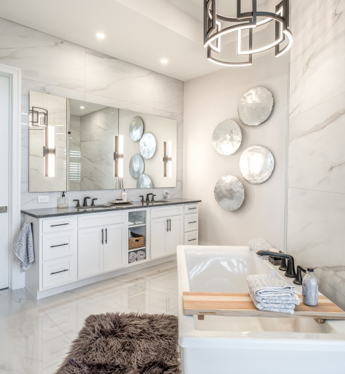 60+ White Bathroom (TIMELESS LOOK) - Clean and Fresh Bathrooms