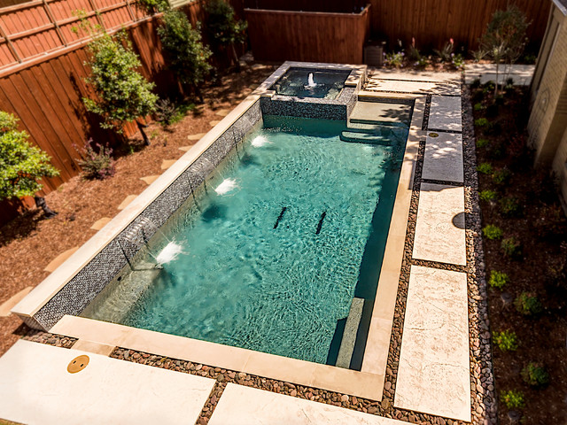 Geometric Pool Designs Dallas, Highland Park & Plano - Piscine - Dallas ...