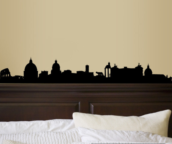 Rome Italy Skyline Vinyl Wall Decal or Car Sticker SS111EY, 24 in ...